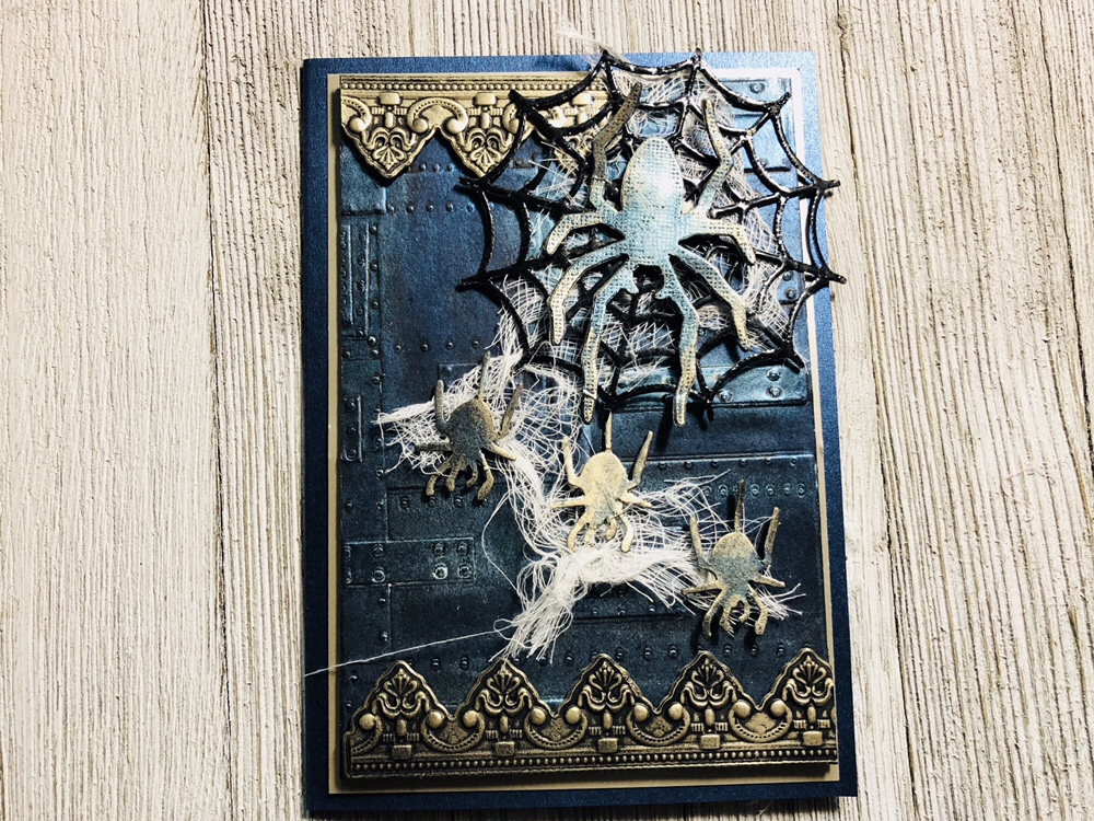 3D Texture Fades And Spiders | simplycraftydesigns