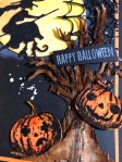 Witch On Broom Halloween Card | simplycraftydesigns