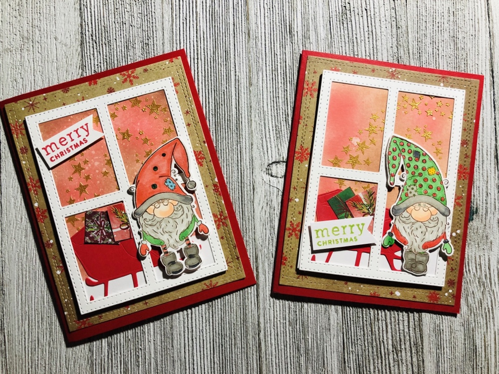 Gnomes Christmas Cards | simplycraftydesigns