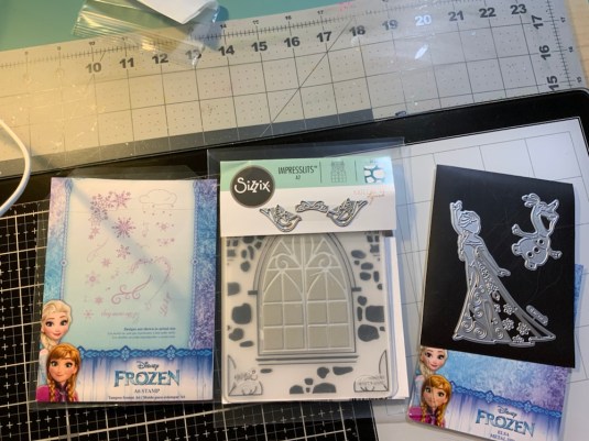 Disney Frozen Elsa Die & Stamp Set | simplycraftydesigns