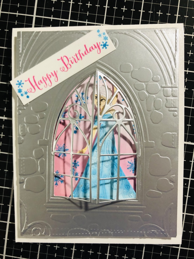 Disney Frozen Elsa Die & Stamp Set | simplycraftydesigns