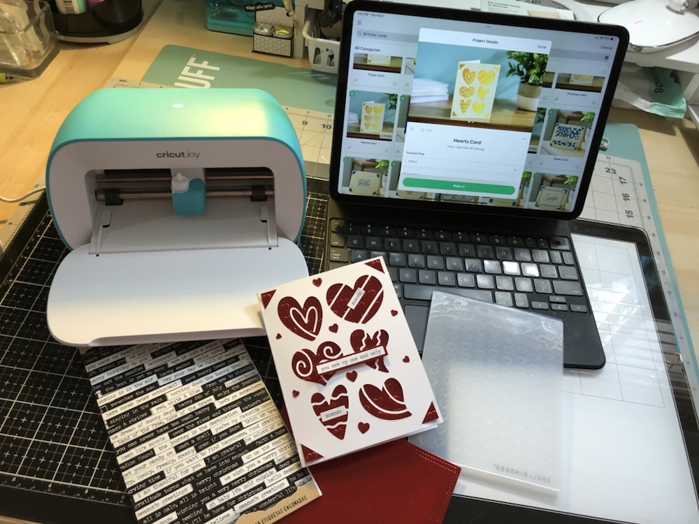 Cricut Joy ( My first card I made with my new Cricut Joy ...