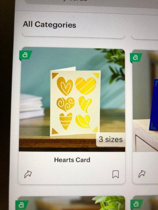 Cricut Joy ( My first card I made with my new Cricut Joy ...